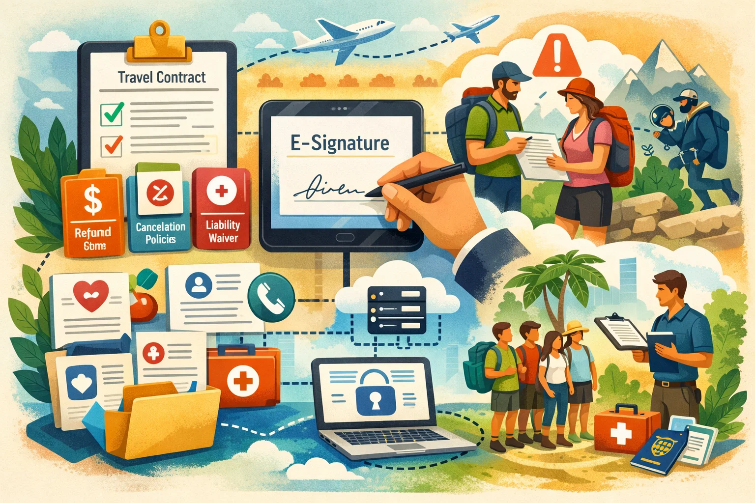Travel Agency Contract Templates and Waivers You Can